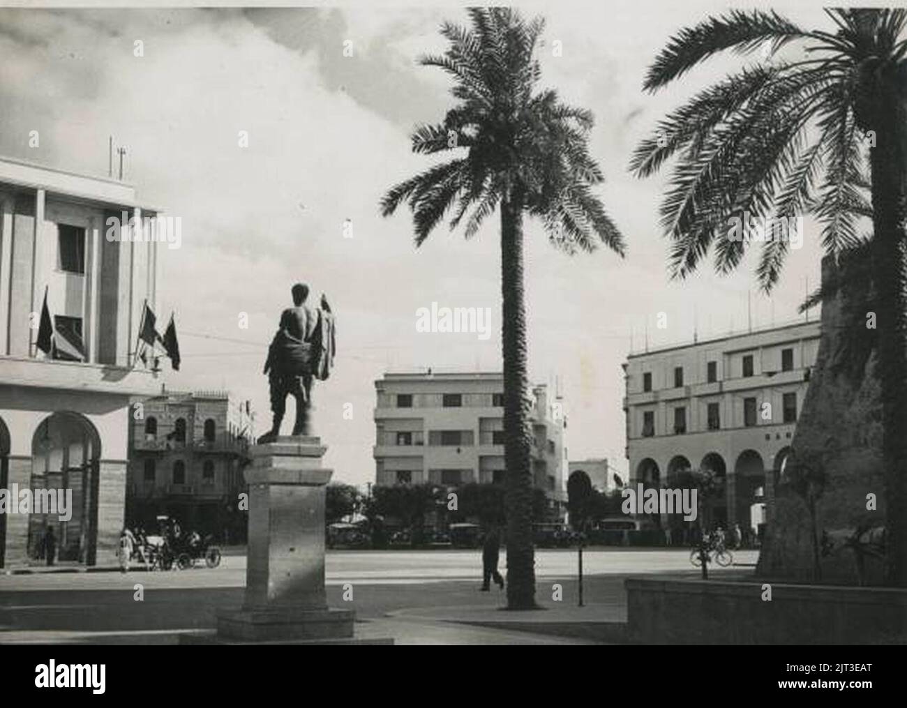 Tripoli, Piazza Italia Stock Photo - Alamy