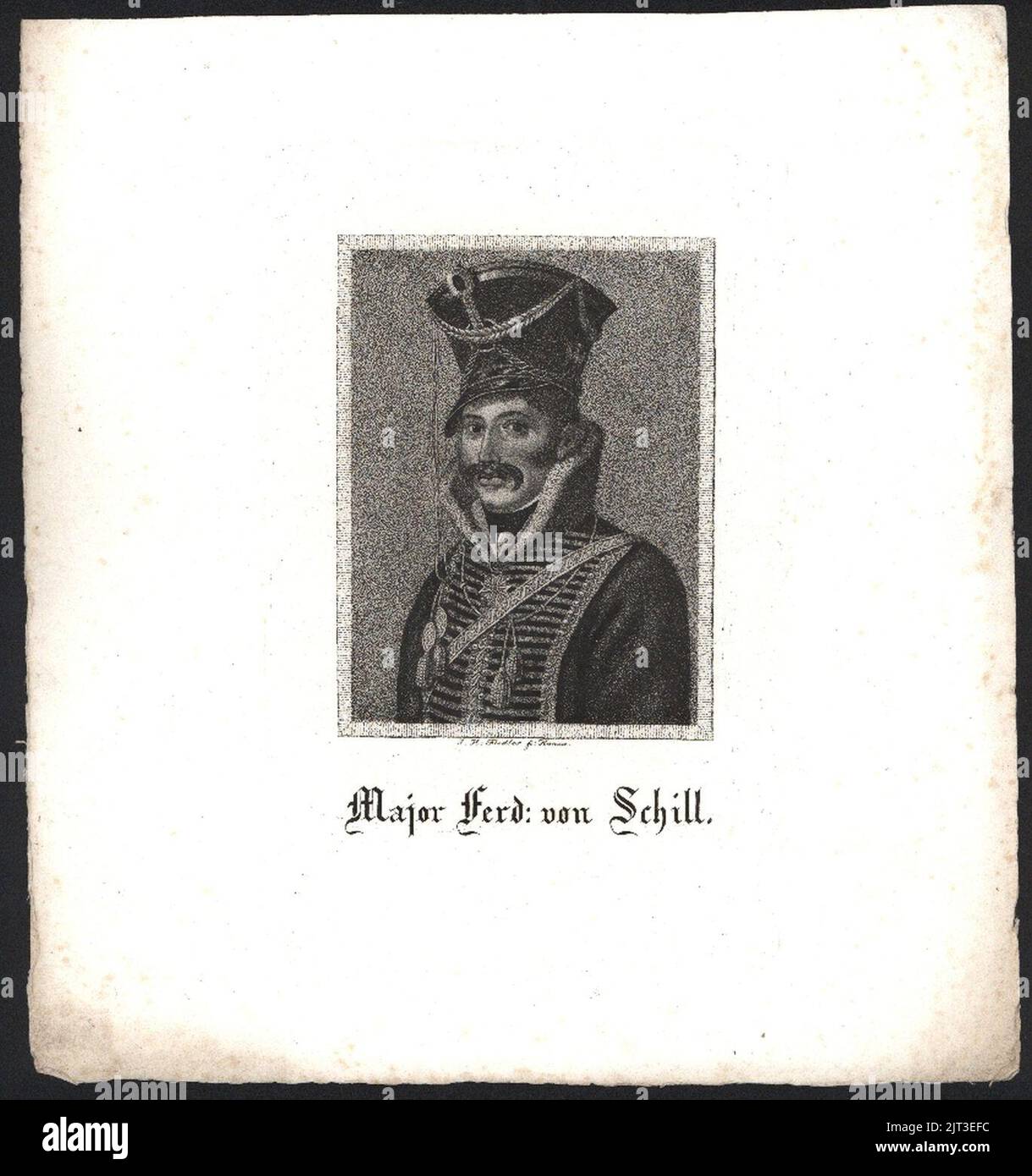 Tripota Ferdinand von Schill portraits 121 1 121 port 3652 p 900 Stock ...