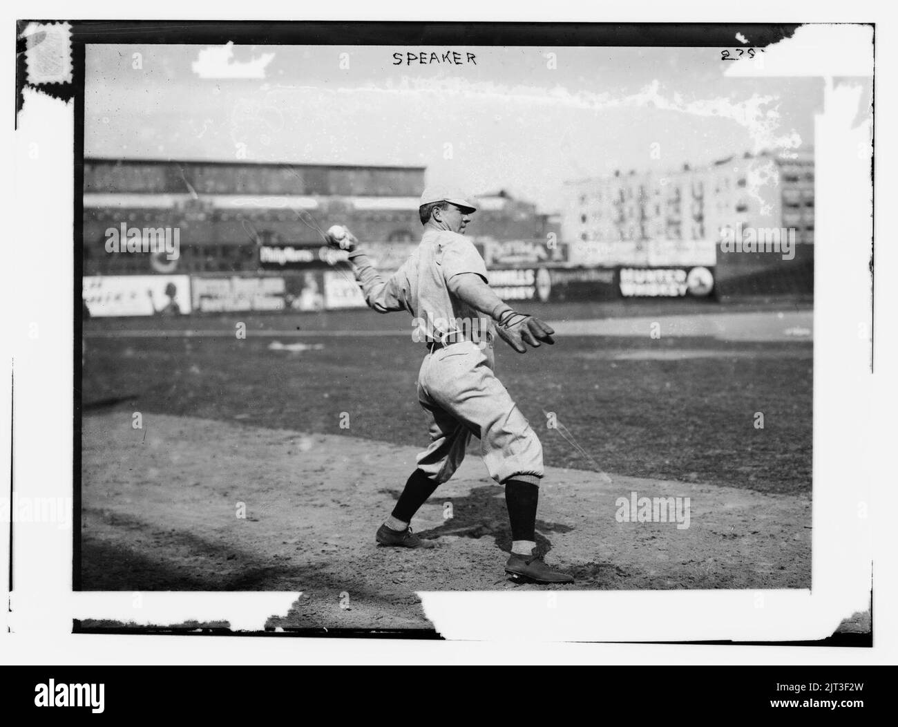Tris Speaker, Boston AL (baseball Stock Photo - Alamy