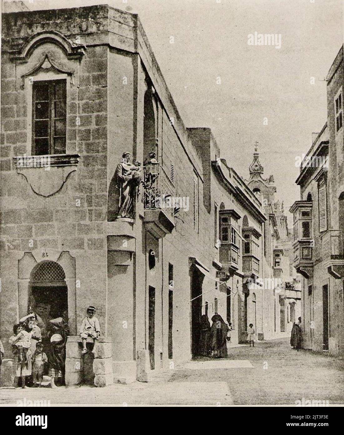 Triq Santu Rokku, Birkirkara Stock Photo - Alamy