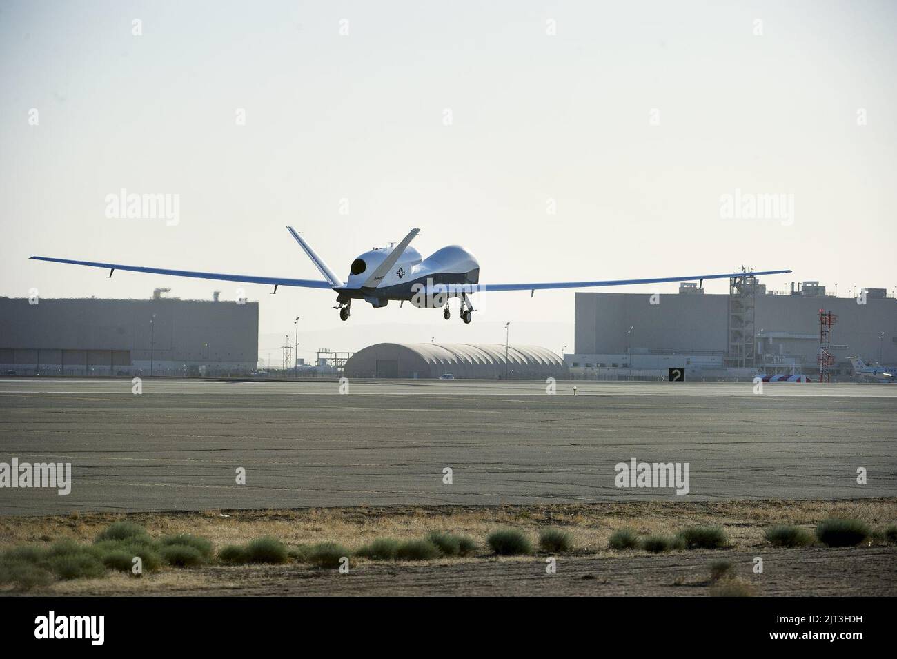 Triton completes first flight. (8793150905 Stock Photo - Alamy