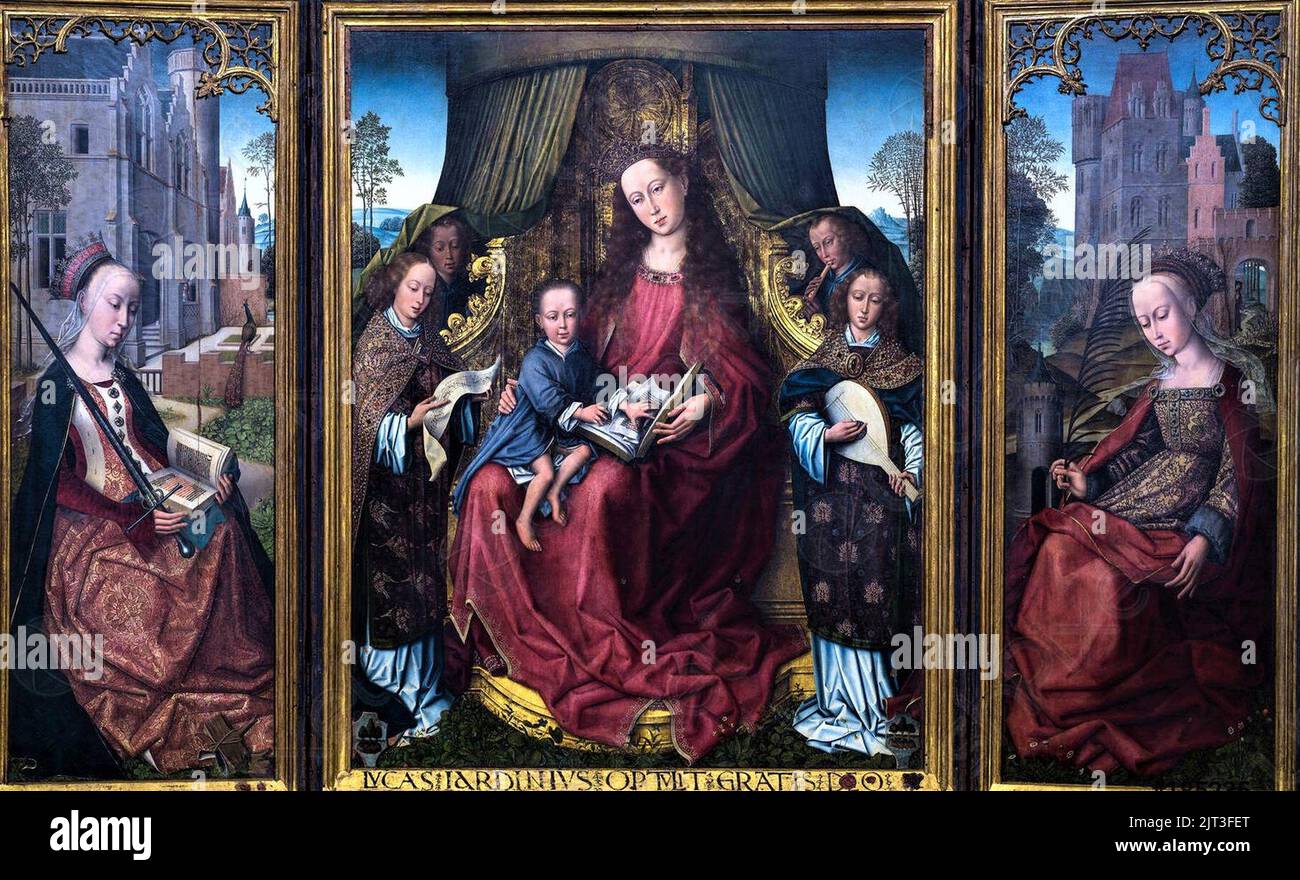 Trittico di Polizzi Generosa Stock Photo - Alamy