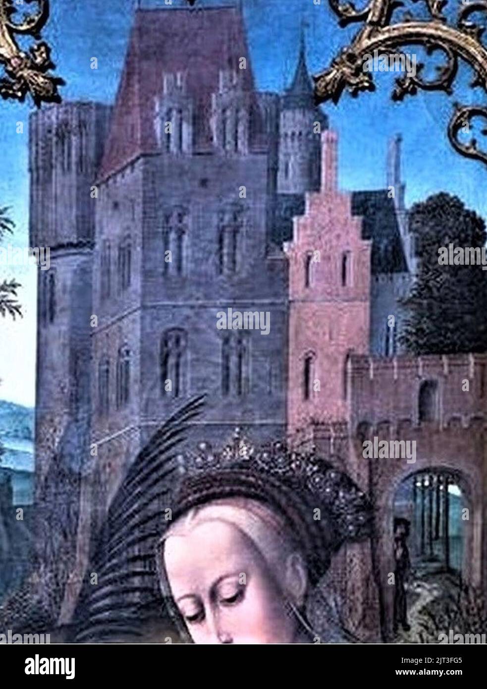 Trittico di Polizzi Generosa - particolare Stock Photo - Alamy