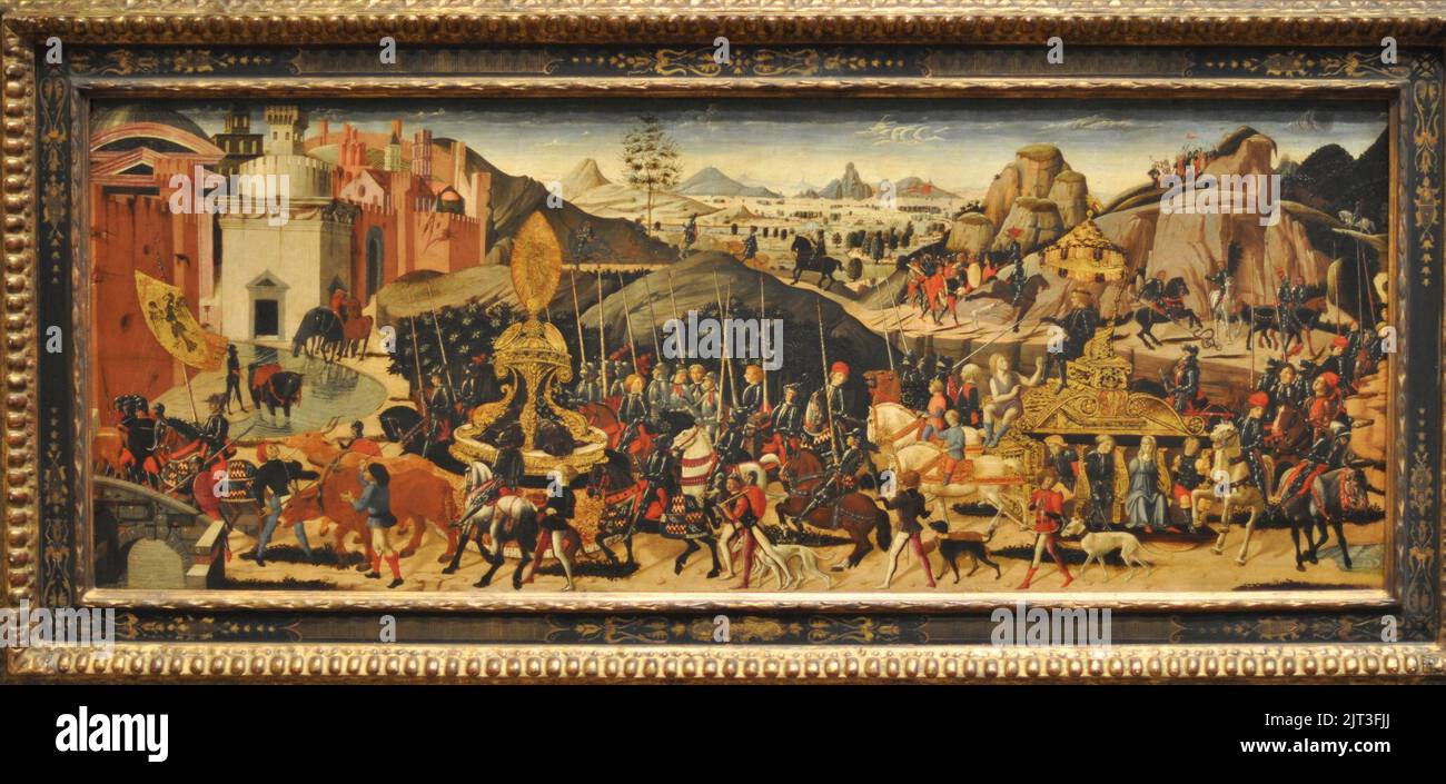 Triumph of Camillus, Biagio d'Antonio Stock Photo - Alamy