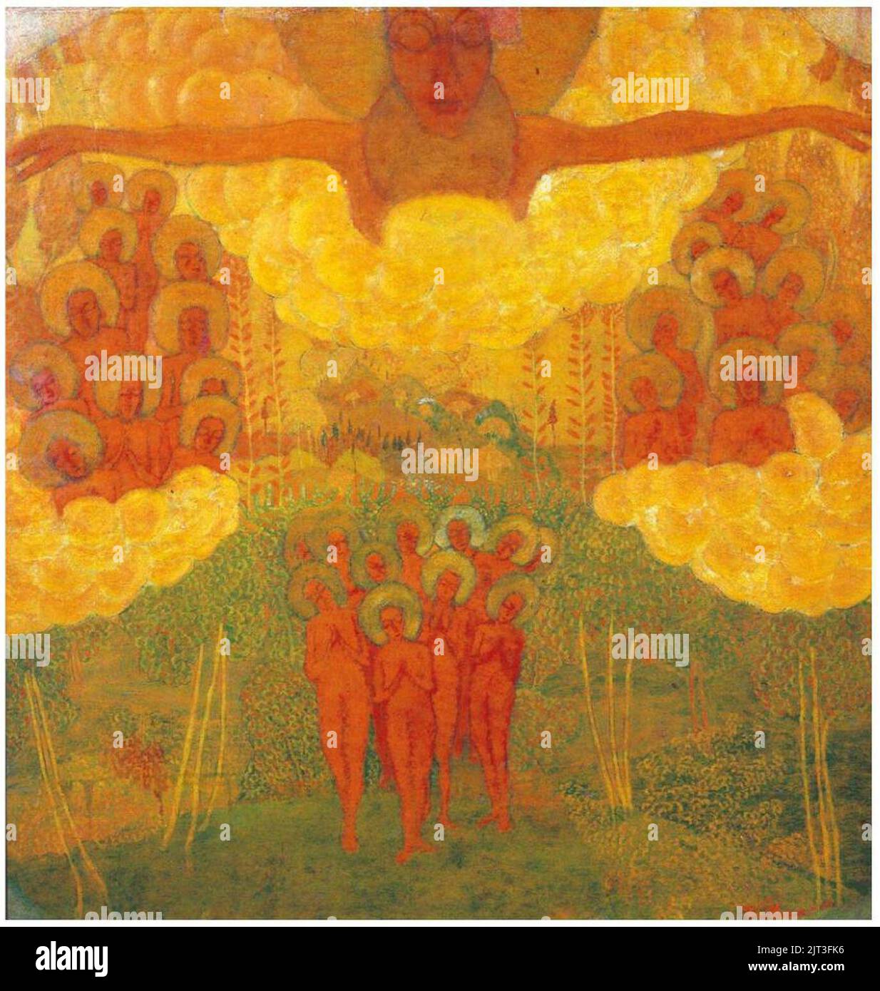 Triumph of Heaven (Malevich, 1907 Stock Photo - Alamy