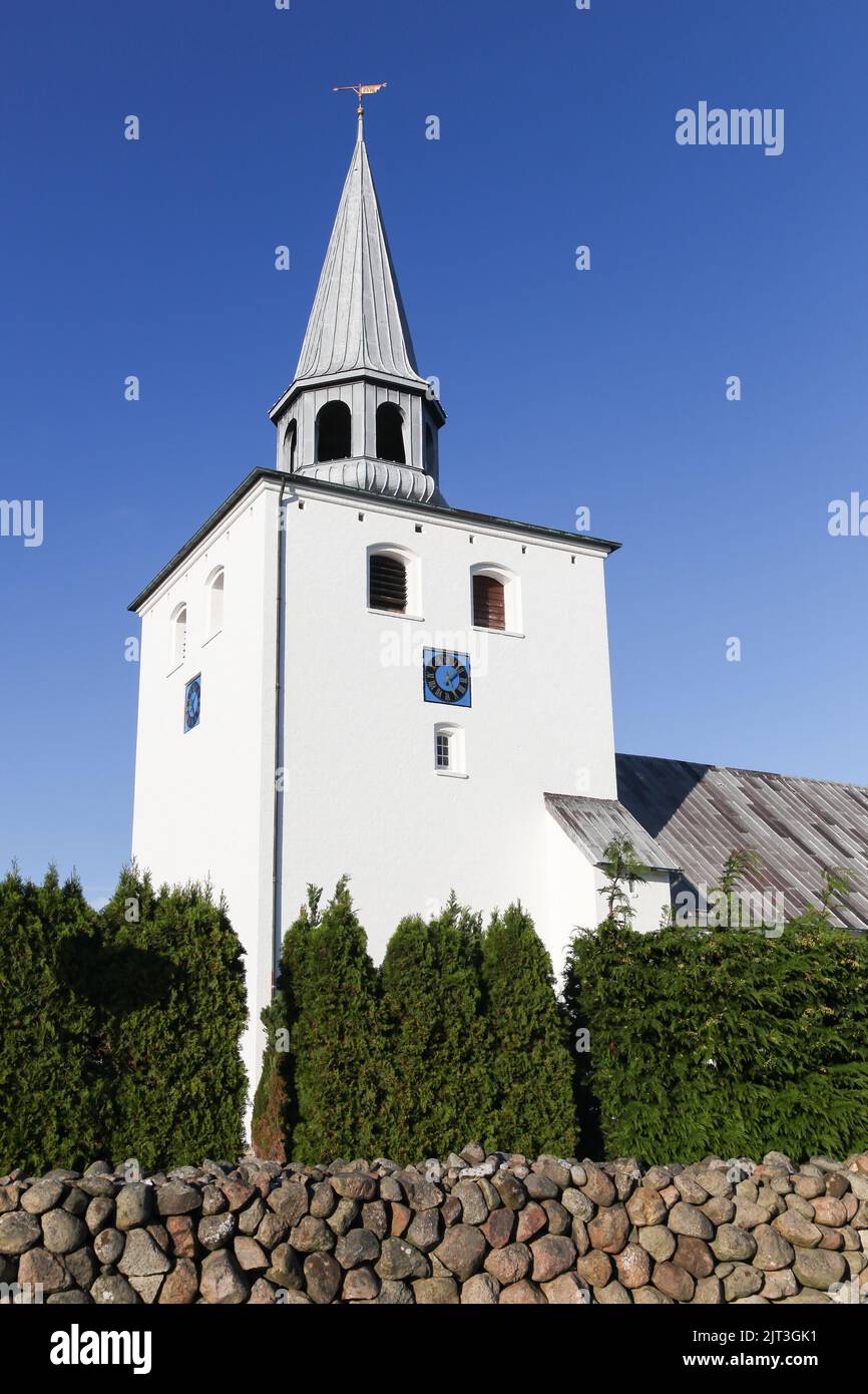 Hedensted church in Denmark Stock Photo - Alamy