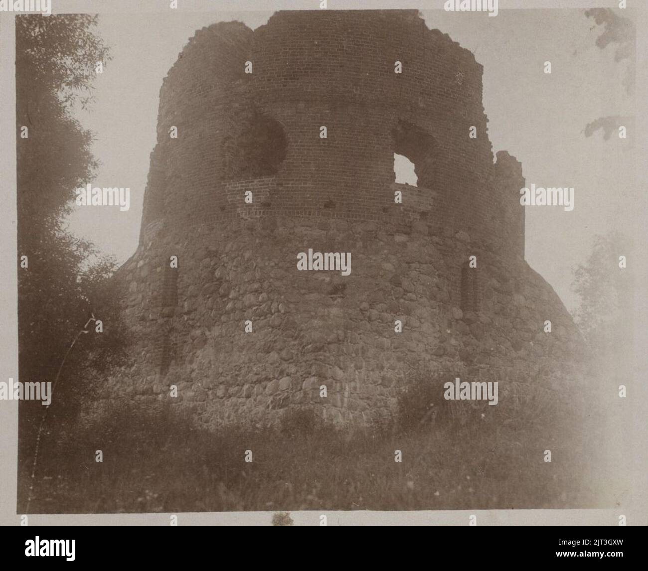Trocki zamak. Троцкі замак (1919-21) (2 Stock Photo - Alamy