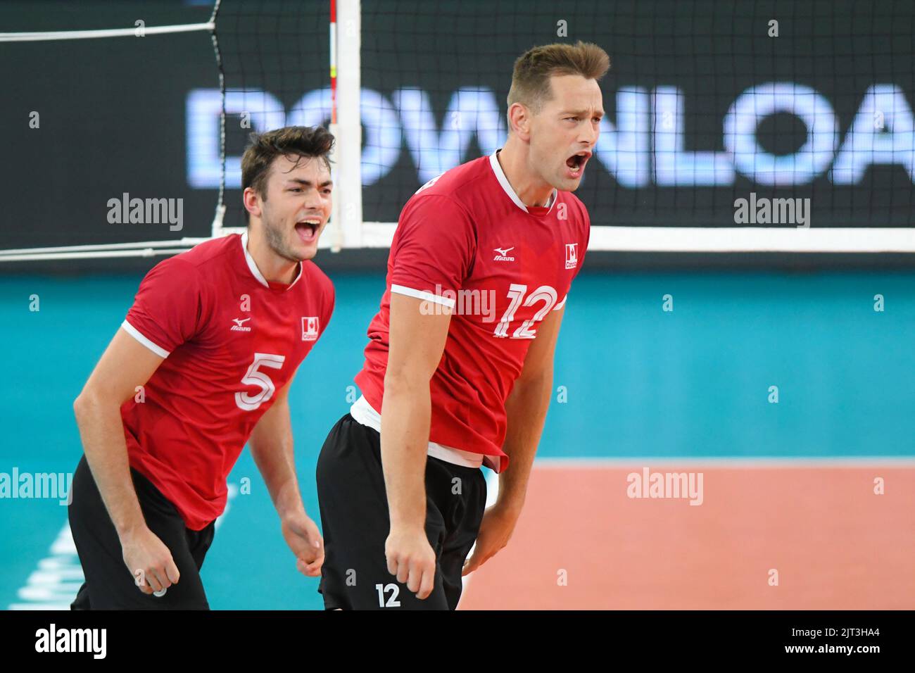 Eric Loeppky and Lucas Van Berkel (Canada). Volleyball World ...