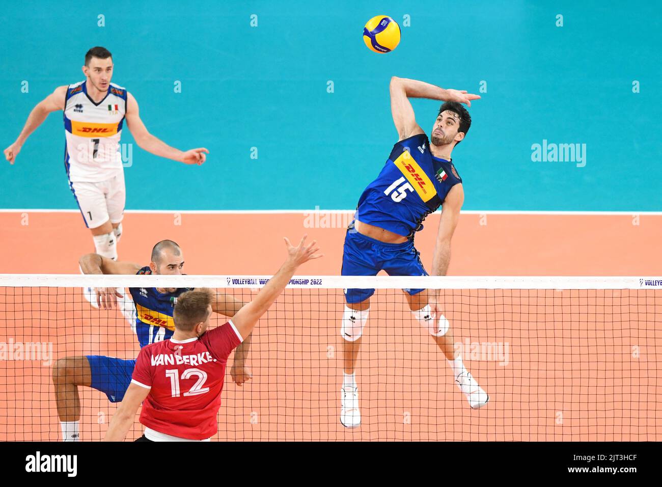 Daniele Lavia (Italy). Volleyball World Championship 2022 Stock Photo ...