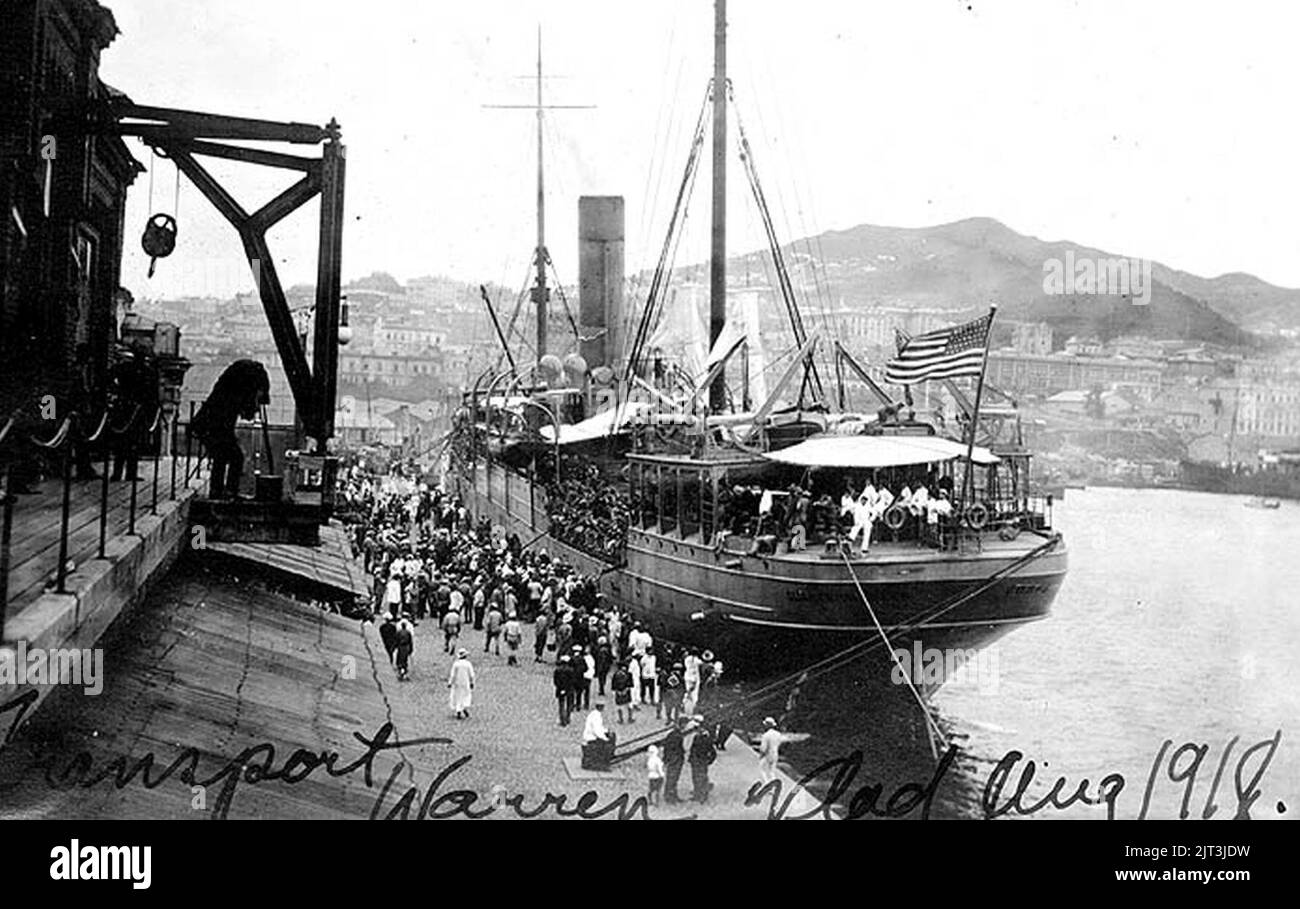 Troop Ship Warren Stock Photo - Alamy