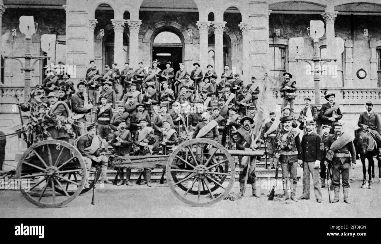 Republic troops Black and White Stock Photos & Images - Alamy