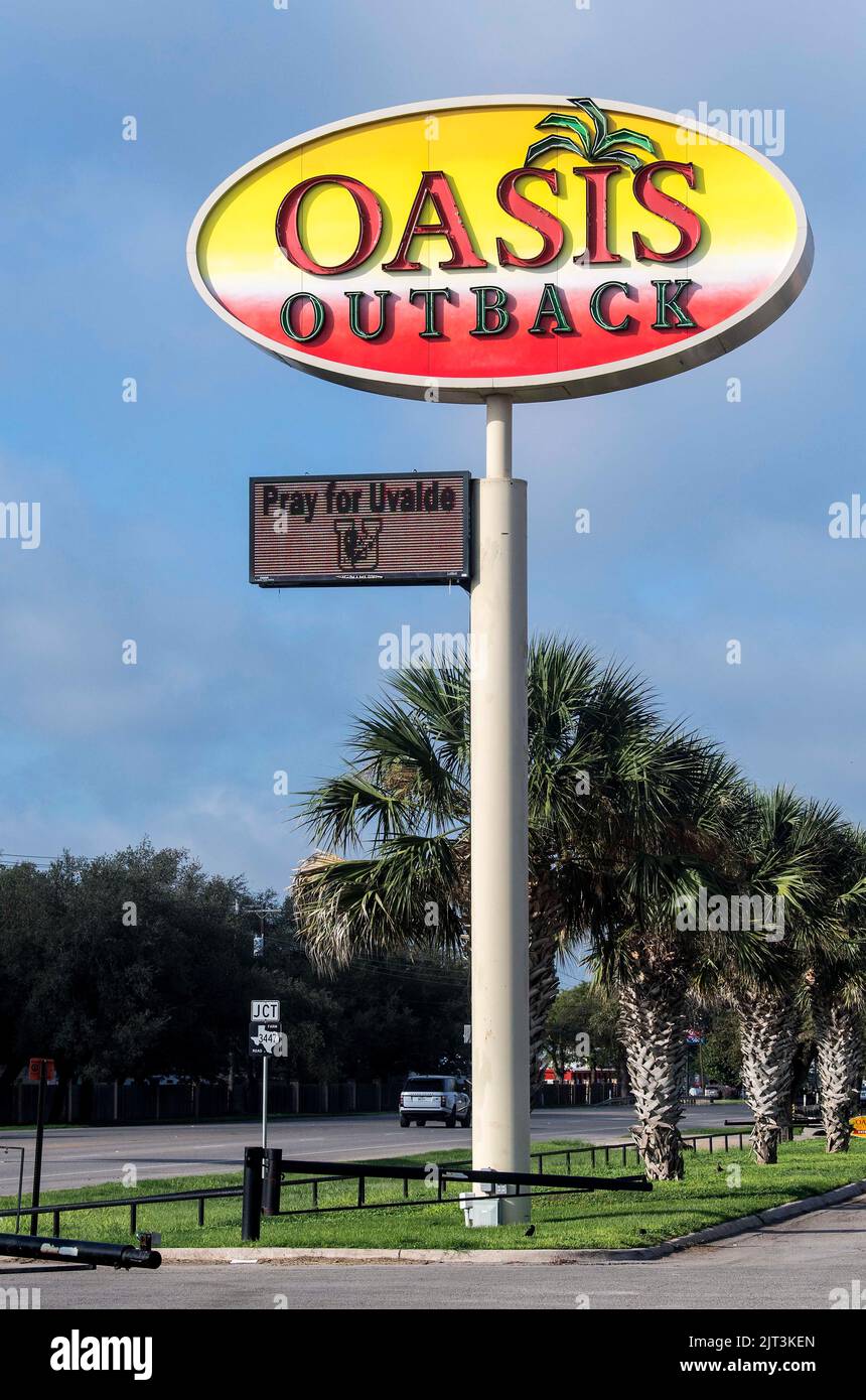 Uvalde, Texas, USA. 27th Aug, 2022. On May 24, 2022, a gunman with an ...