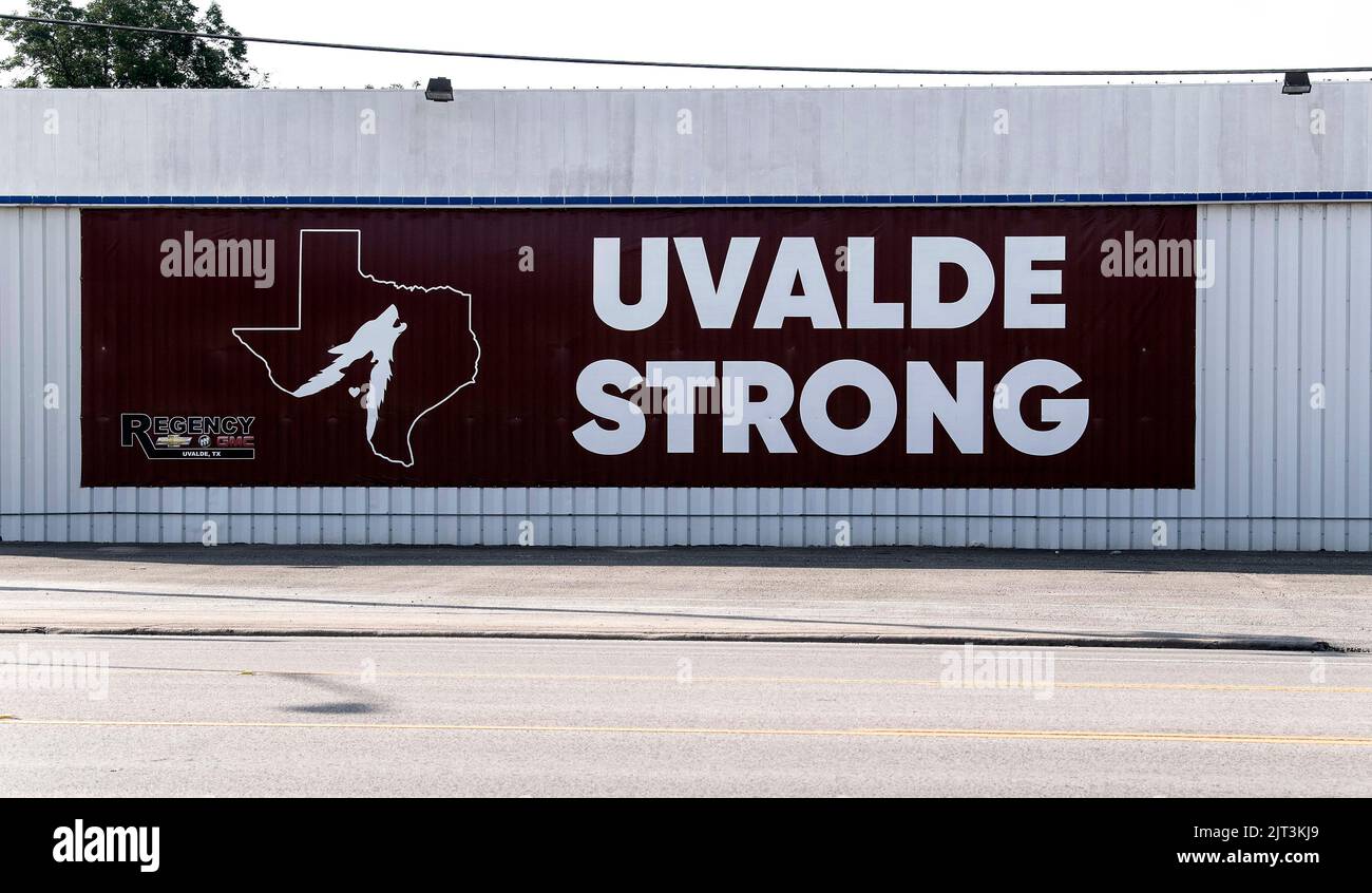 Uvalde, Texas, USA. 27th Aug, 2022. On May 24, 2022, a gunman with an ...