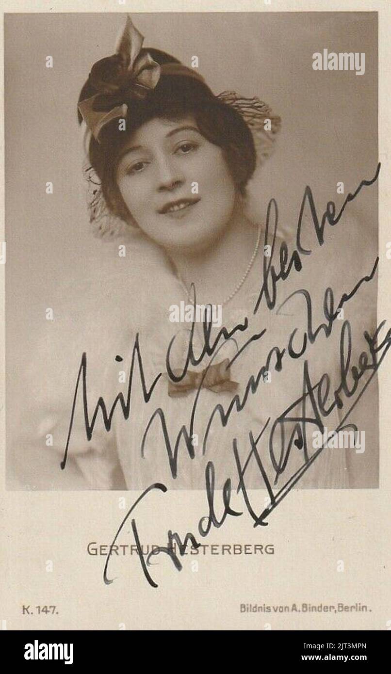 Trude Hesterberg by Alexander Binder Stock Photo - Alamy