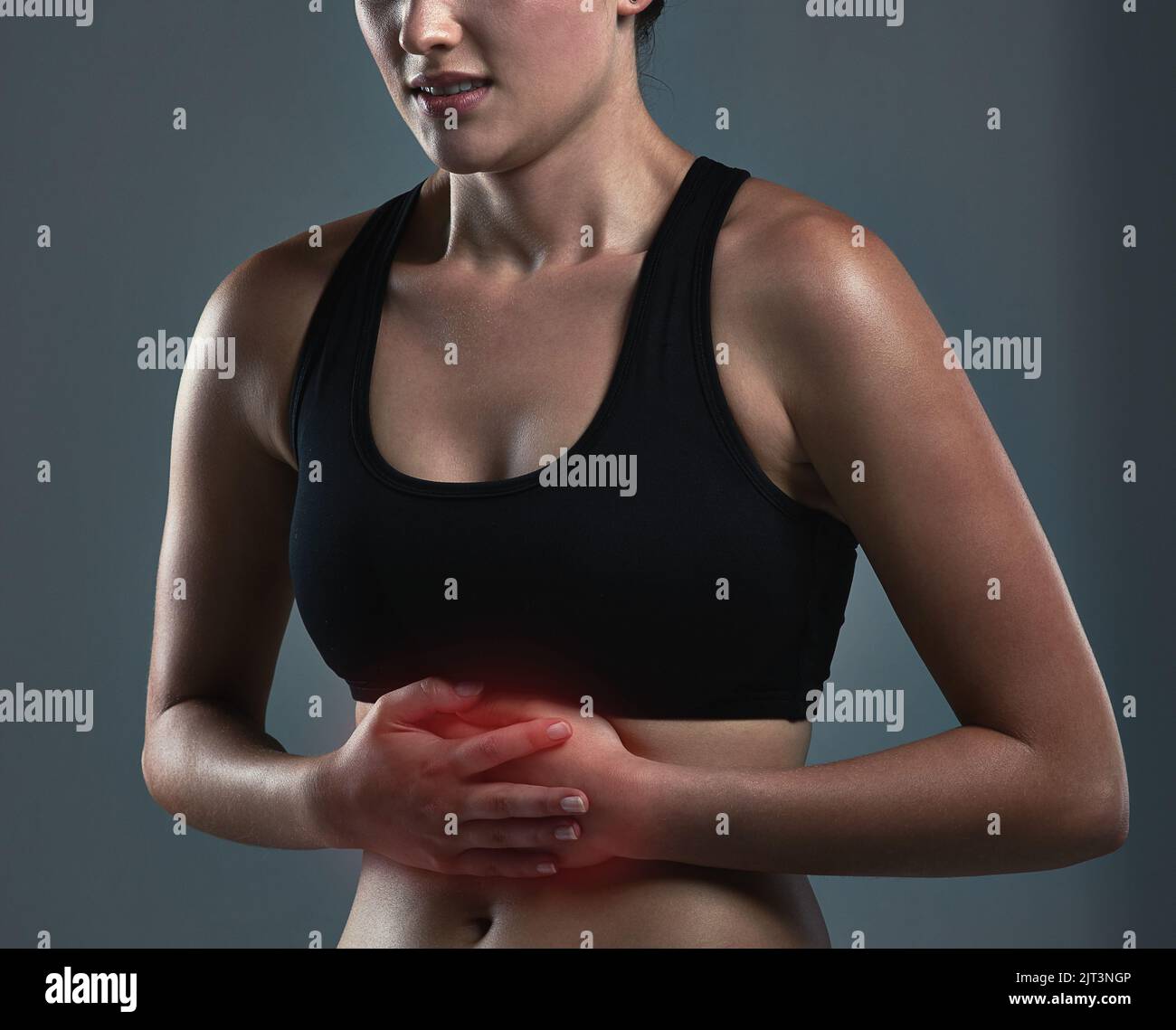 Dehydration commonly has a role in stomach and abdominal pains. Studio ...