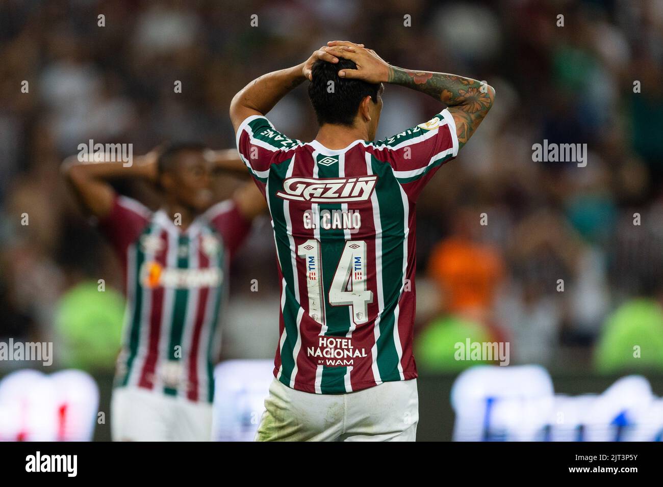 GERMAN CANO of Fluminense during the match between Fluminense and ...
