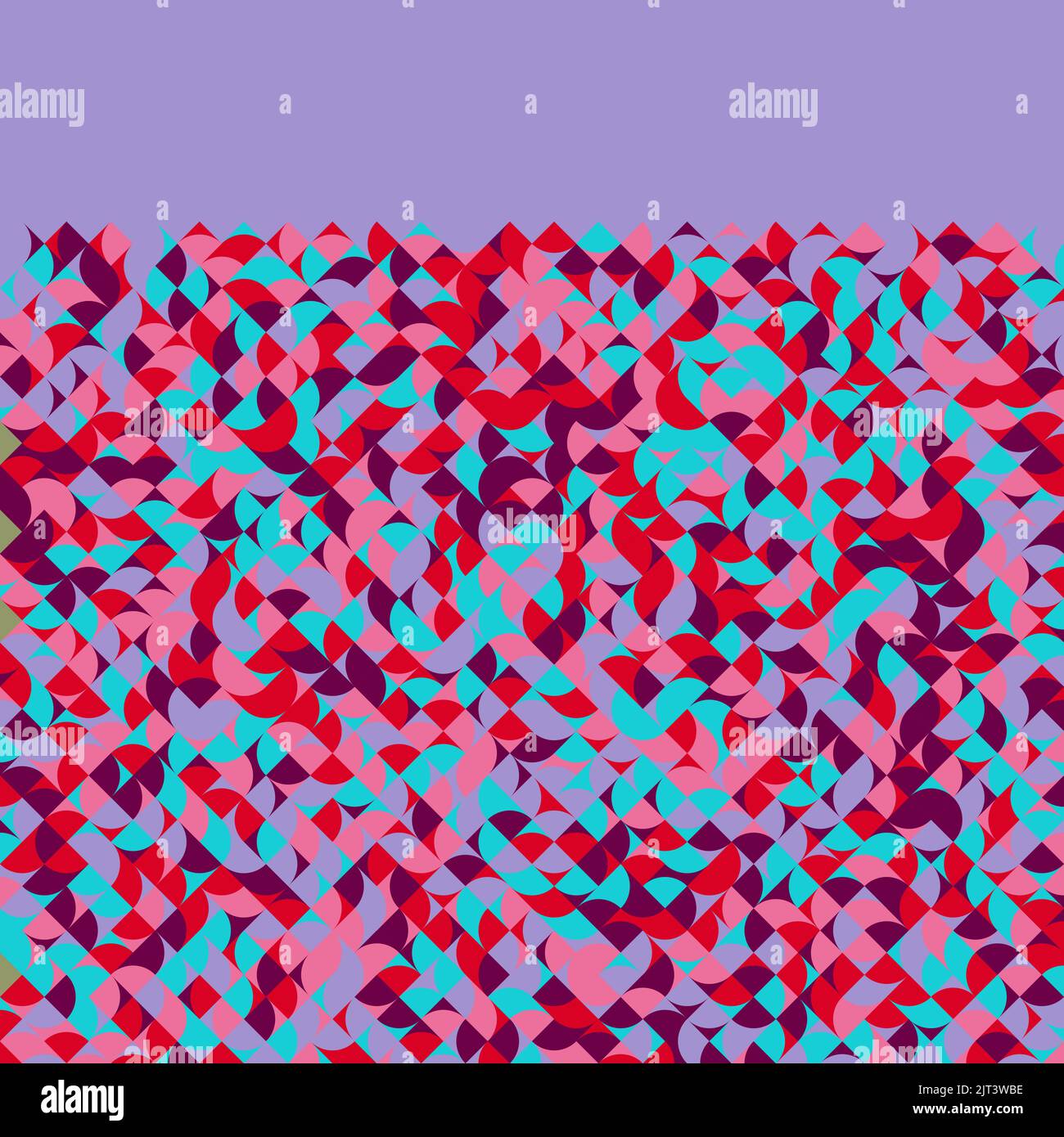 Colorised Rhombuses tiles tessellation pattern illustration Stock ...