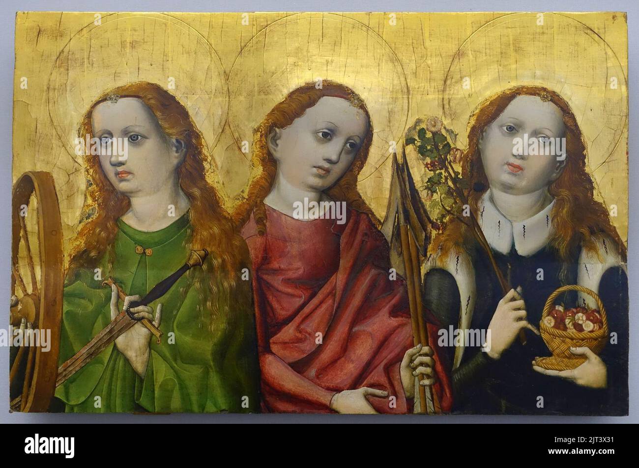 Tucher Altarpiece predella panels, 2 of 3, from the Augustiner ...