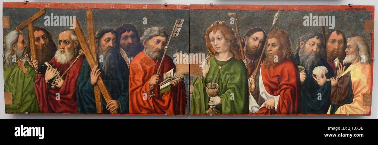 Tucher Altarpiece predella panels, 3 of 3, from the Augustiner ...