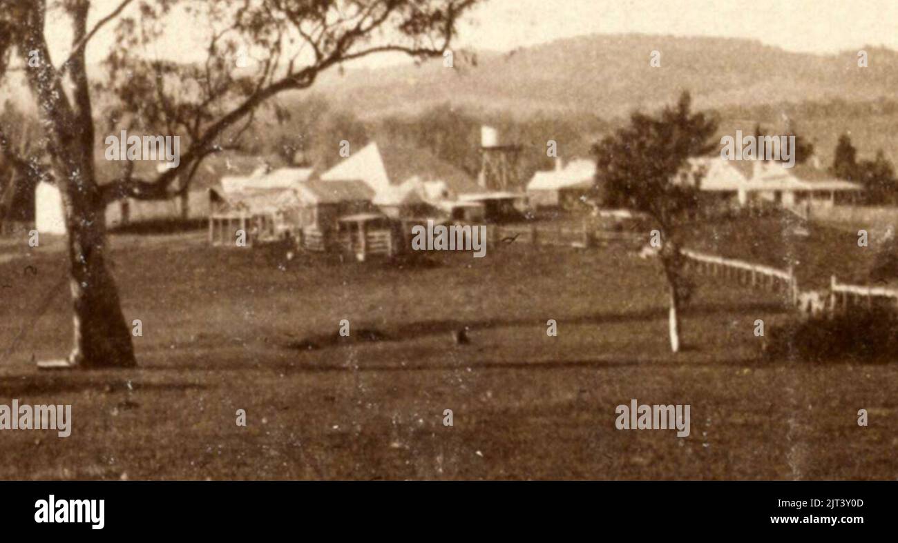 Tuggeranong Homestead circa 1910 Stock Photo - Alamy