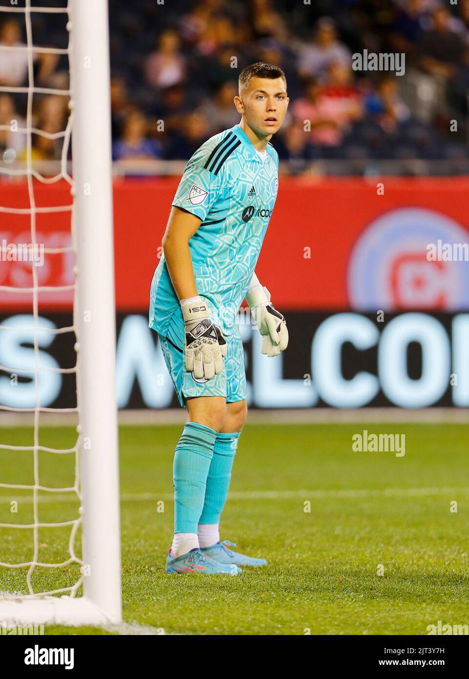 Chicago, USA, 27 August 2022. Major League Soccer (MLS) Chicago Fire FC ...