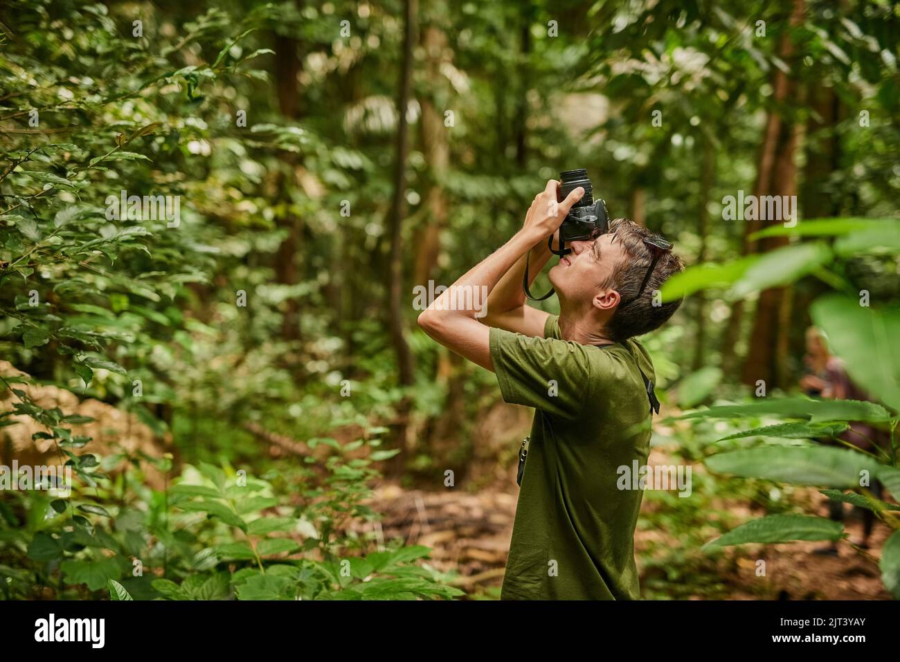 The camera sees what his eyes cant. a young photographer exploring a ...