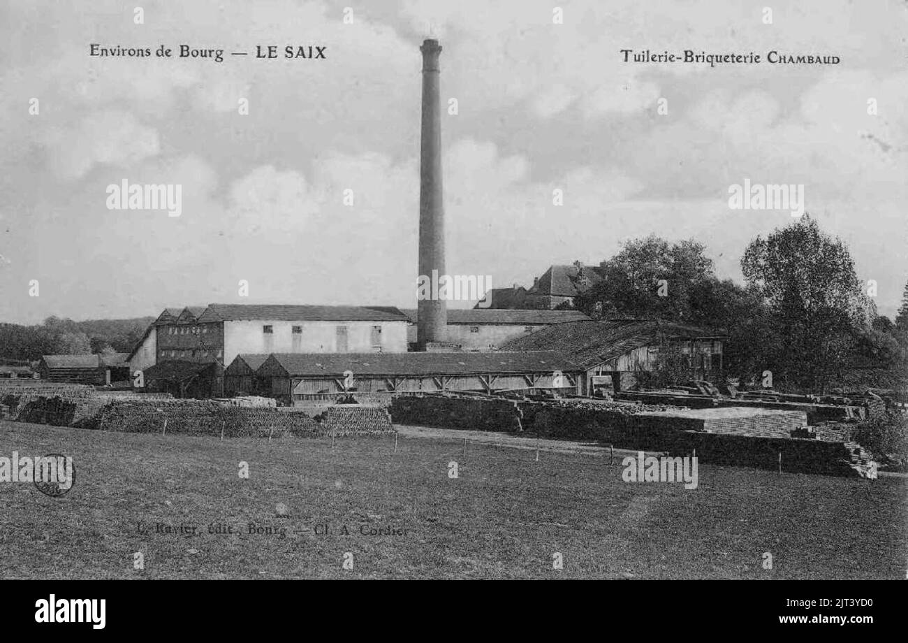 Tuillerie-Briquetterie Chambaud - Enrivrons de Bourg-en-Bresse - Le ...