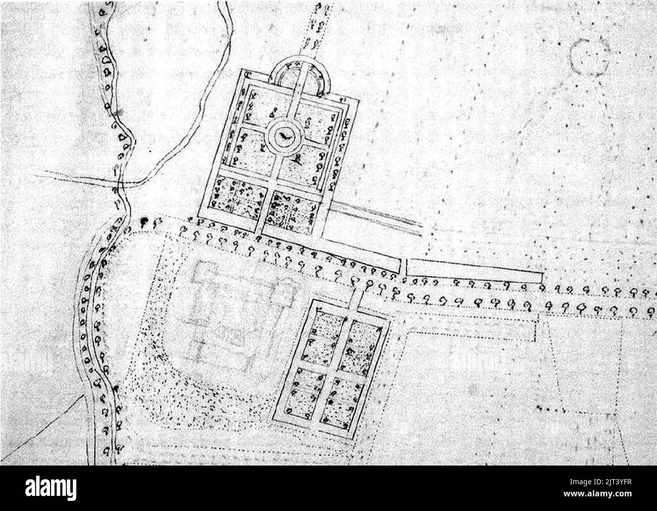 Tuinen kasteel Haeren, Voerendaal Stock Photo - Alamy