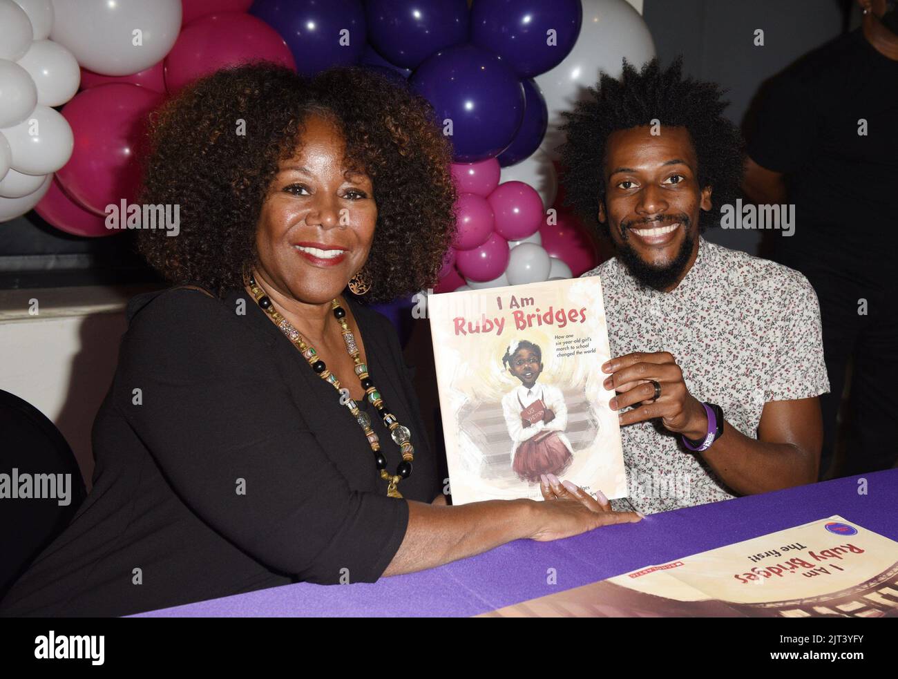 Ruby Bridges, Nikkolas Smith in attendance for Ruby Bridges Reading Festival, National Civil ...