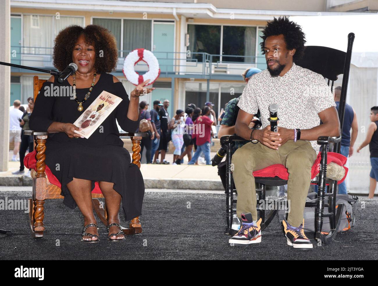 Ruby Bridges, Nikkolas Smith in attendance for Ruby Bridges Reading ...