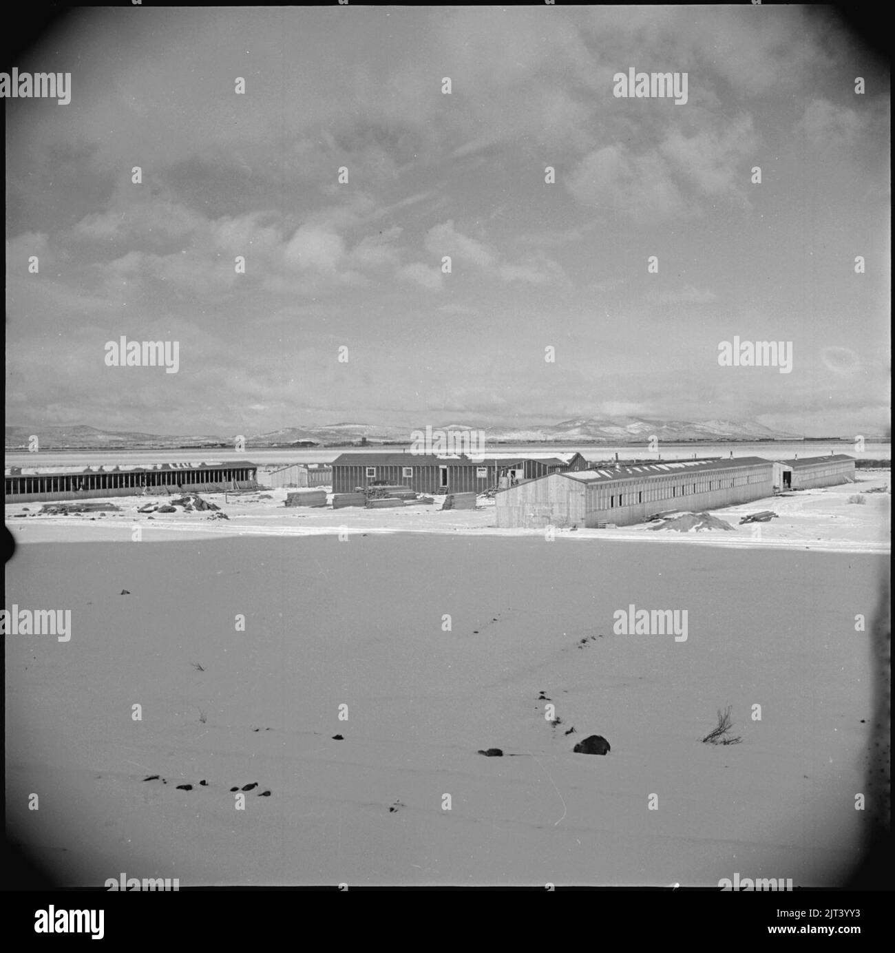 Tule Lake Relocation Center, Newell, California. A general view ...