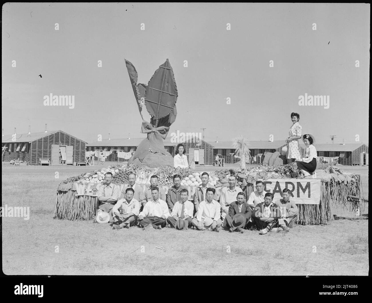 Tule Lake Relocation Center, Newell, California. Farm foremen are ...