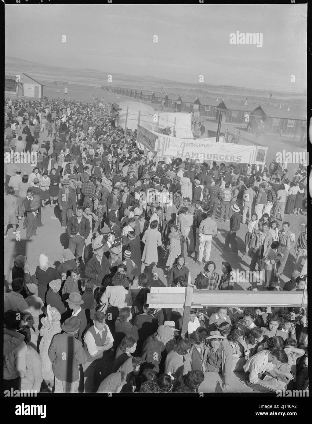 Tule Lake Relocation Center, Newell, California. Harvest Festival ...