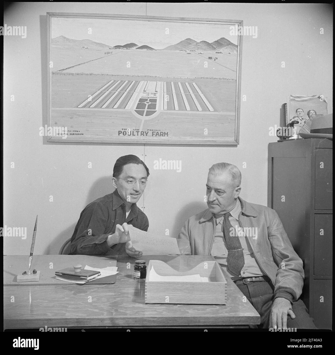 Tule Lake Relocation Center, Newell, California. Harry Makino, manager ...