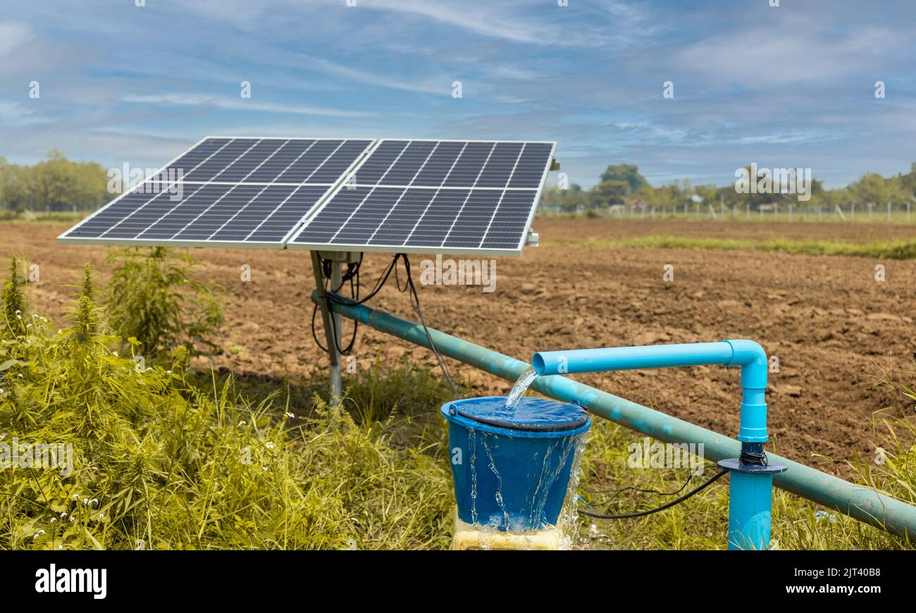 Solar irrigation pump hi-res stock photography and images - Alamy