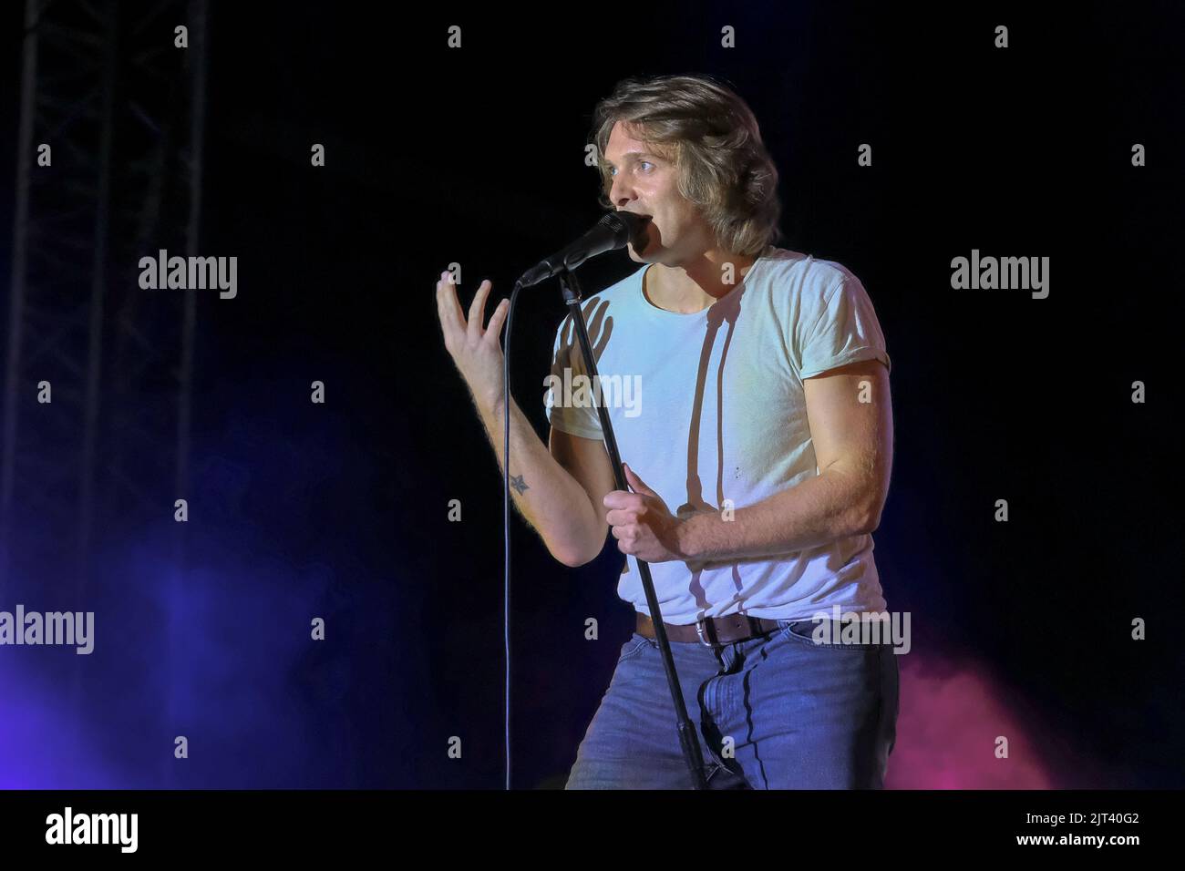 Scottish singer-songwriter and musician Paolo Giovanni Nutini performs ...