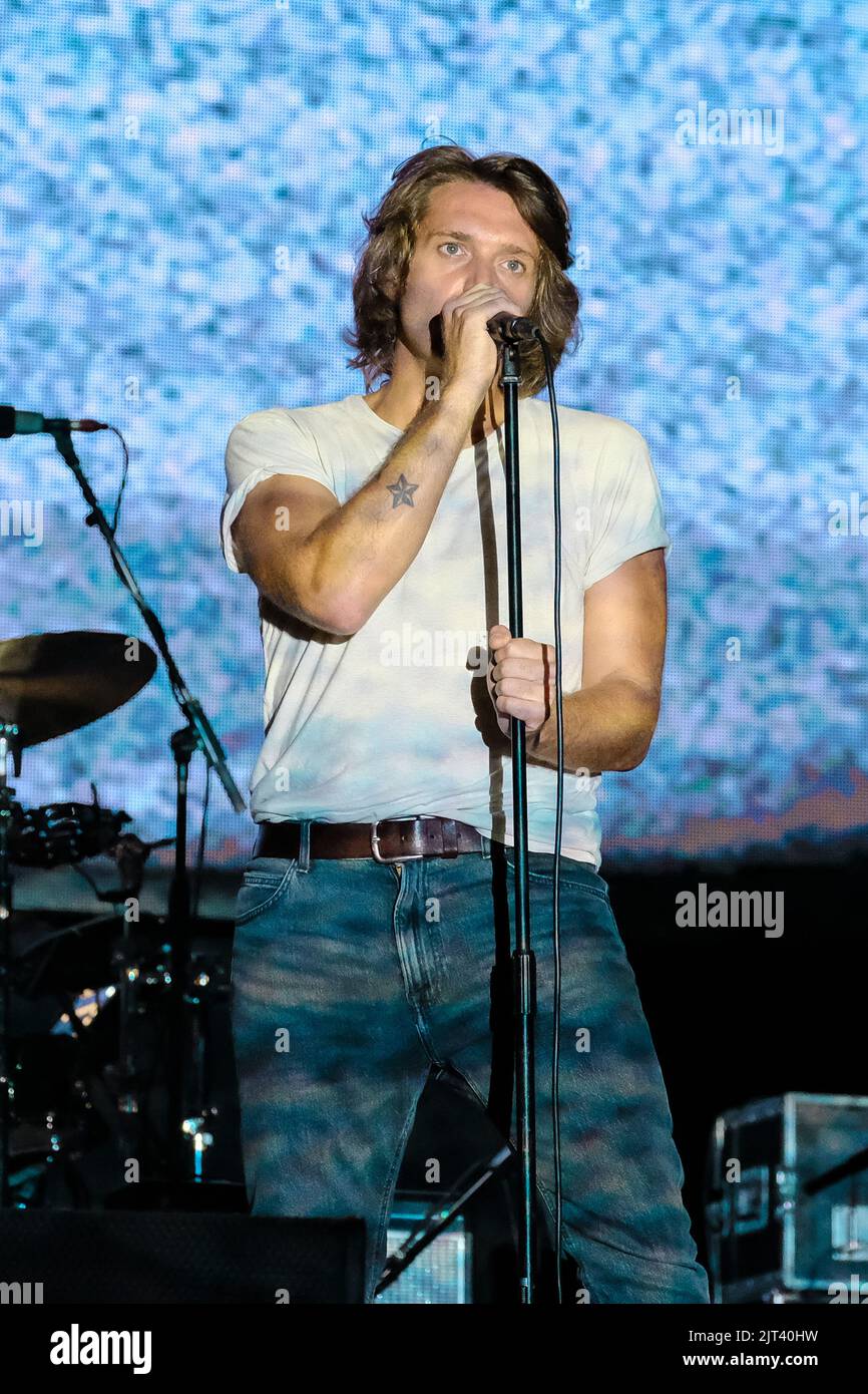 Scottish singer-songwriter and musician Paolo Giovanni Nutini performs ...