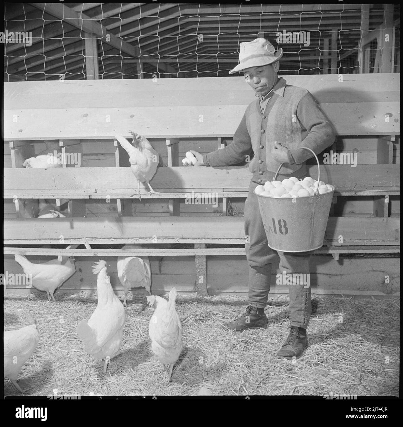 Tule Lake Relocation Center, Newell, California. S. Uyeda, evacuee from ...