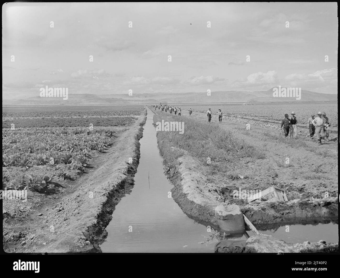 Tule Lake Relocation Center, Newell, California. This view shows an ...