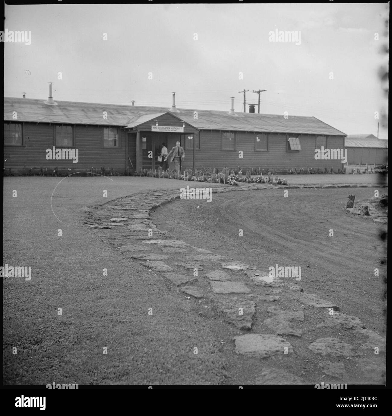 Tule Lake Relocation Center, Newell, California. View of the ...