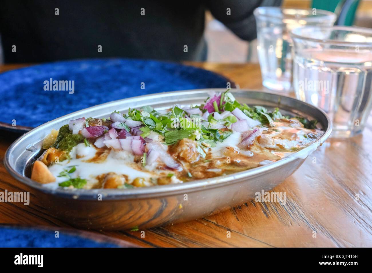Indian street food chaat hi-res stock photography and images - Alamy