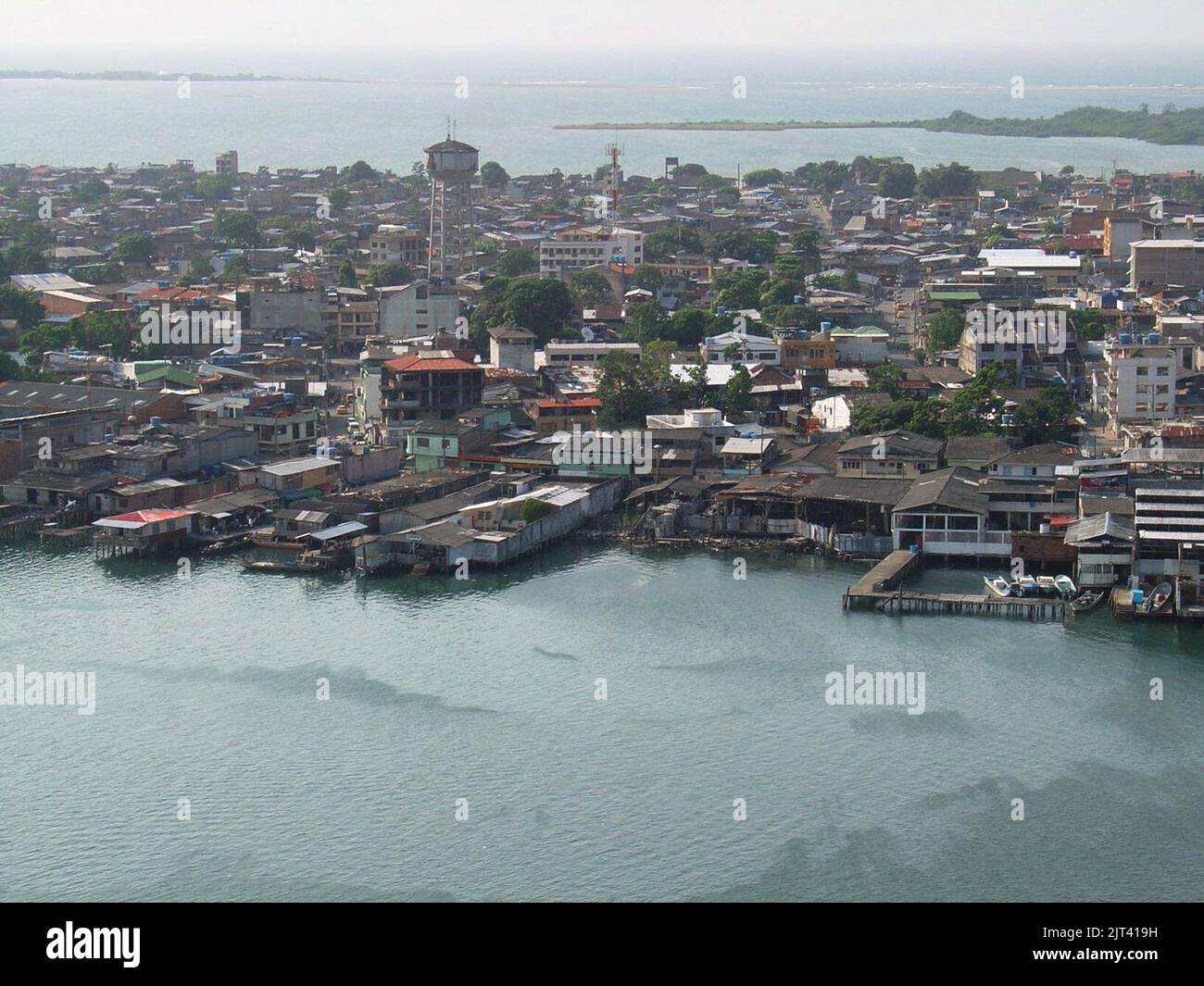 Tumaco from Air Stock Photo - Alamy
