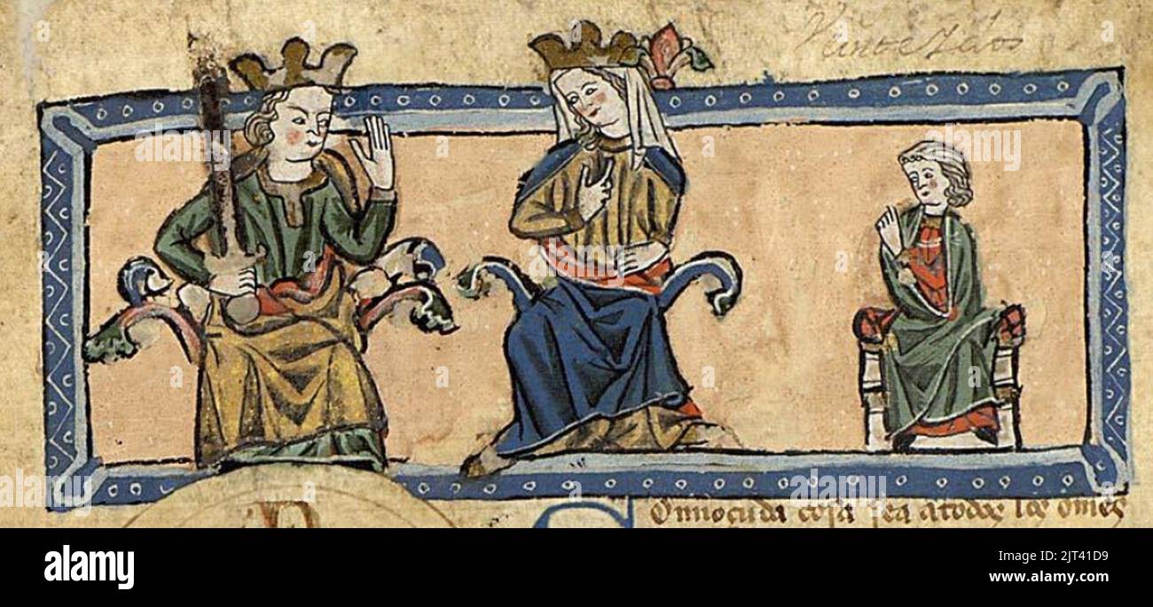 Tumbo de Toxos Outos 07 (49), Alfonso X, Violante de Aragón e Fernando ...