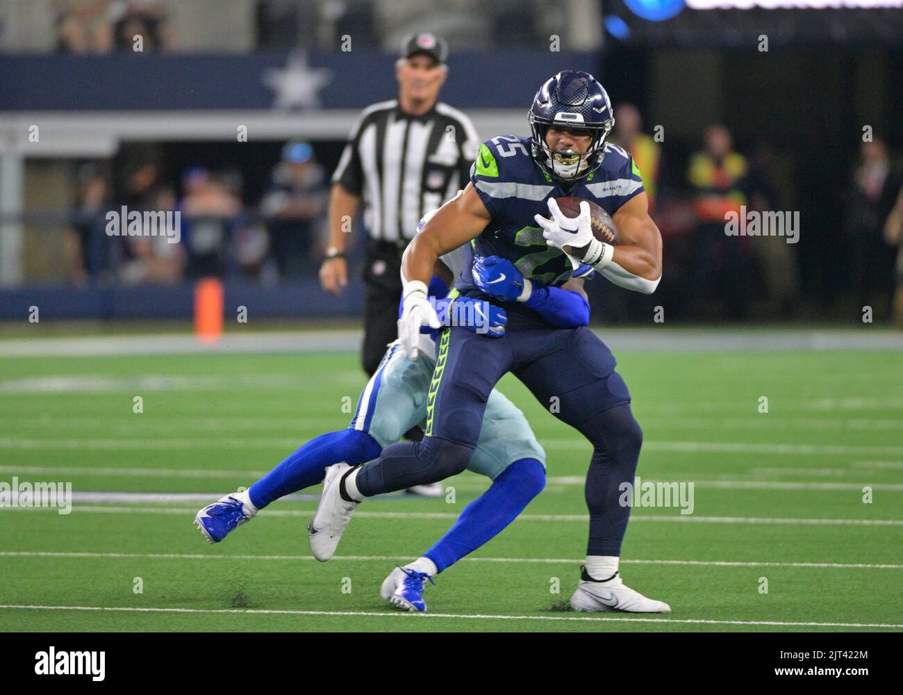 August 26 2022: Dallas Cowboys cornerback DaRon Bland (30) tackles ...
