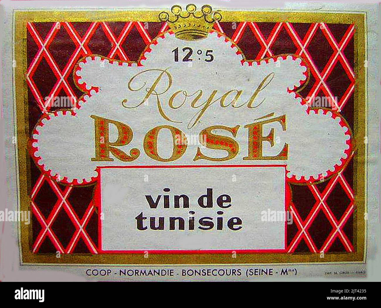 Tunisie Royal rosé Stock Photo - Alamy