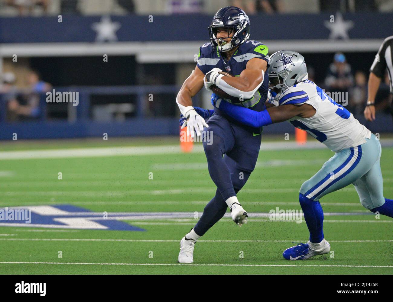 August 26 2022: Dallas Cowboys cornerback DaRon Bland (30) tackles ...