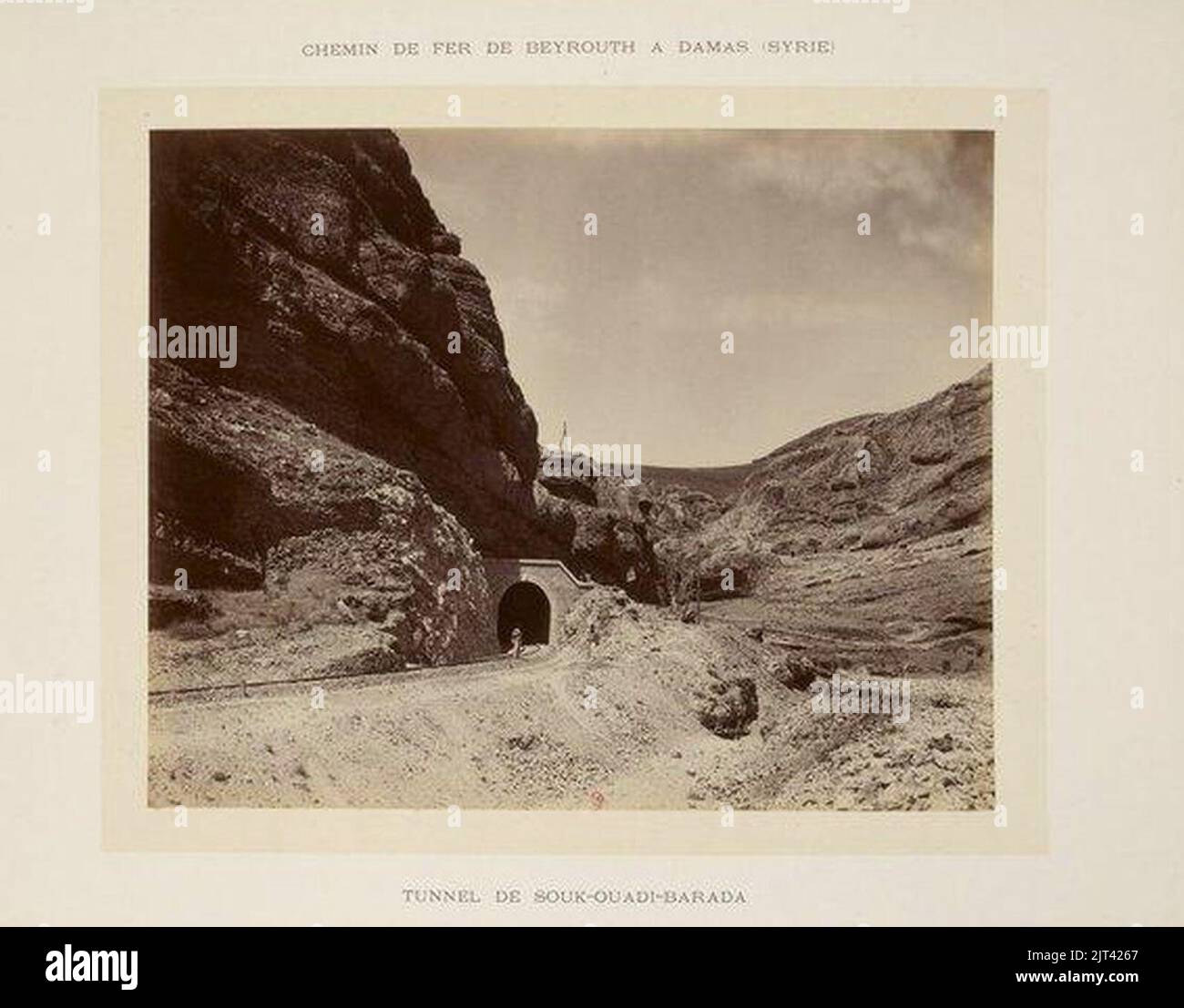 Tunnel de Souk-Ouadi-Barada(Beyrouth-Damas Stock Photo - Alamy