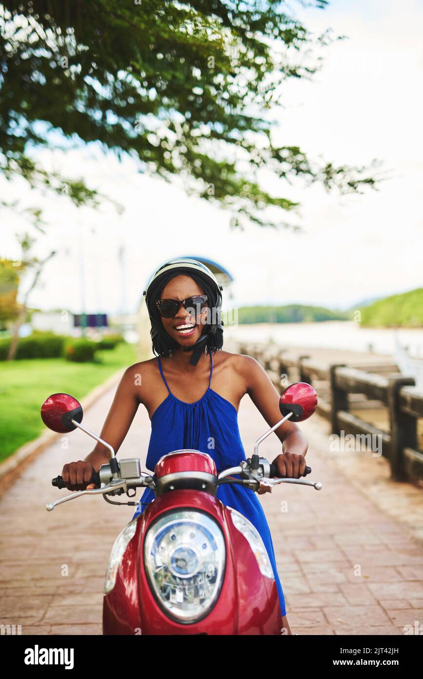 On a scooter ride hi-res stock photography and images - Alamy