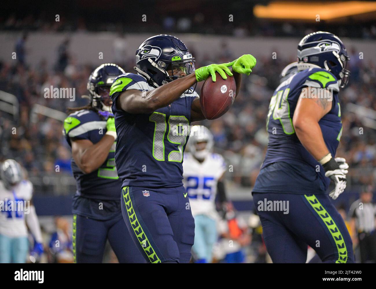 August 26 2022: Seattle Seahawks wide receiver Penny Hart (19 ...