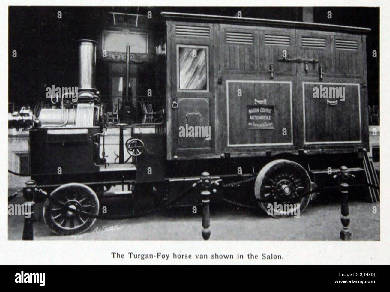 Turgan steam horse truck (1903 Stock Photo - Alamy